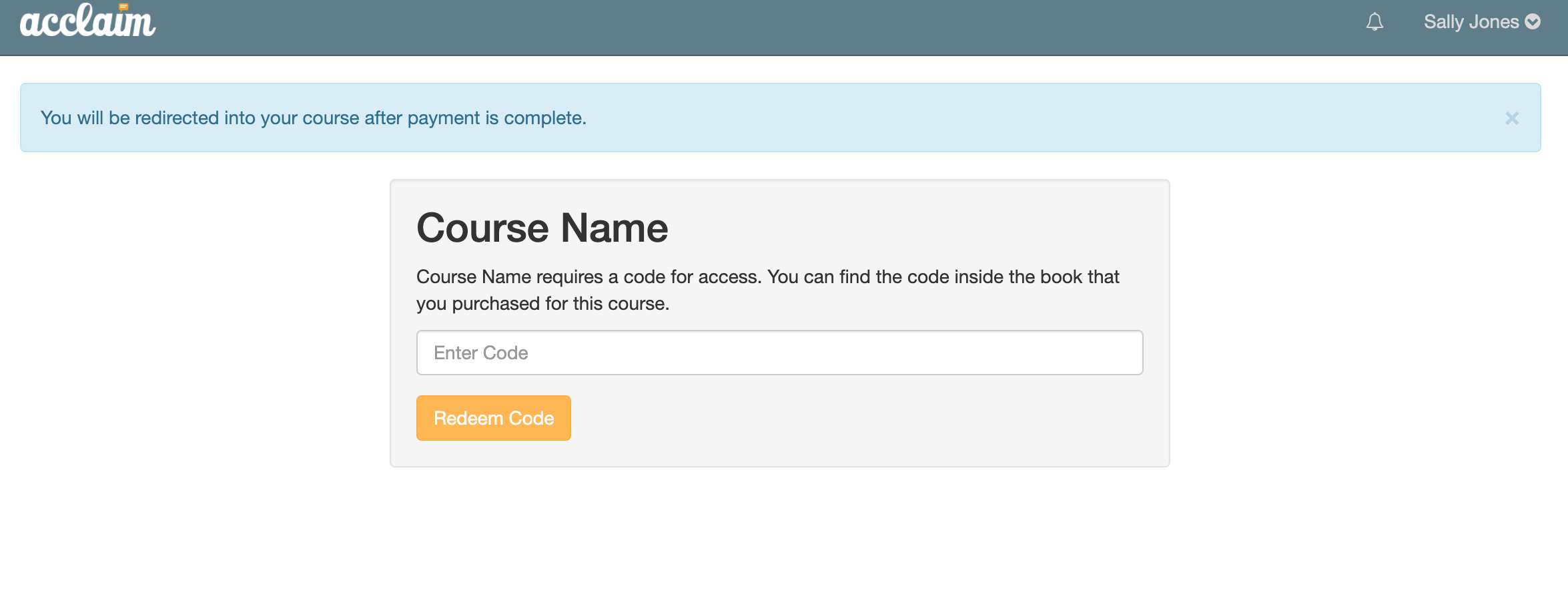Getting started with courses and access – Acclaim Help Center