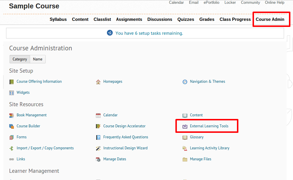 Integrate Acclaim into Brightspace using LTI – Acclaim Help Center